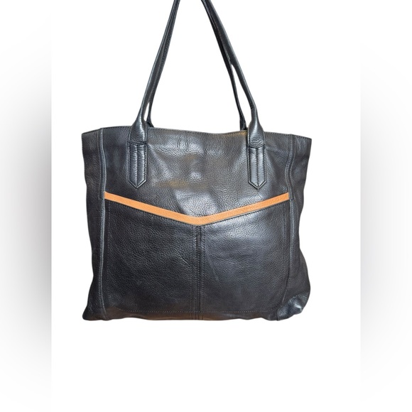 Botkier | Bags | Botkier Black And Tan Leather Tote Bag | Poshmark
